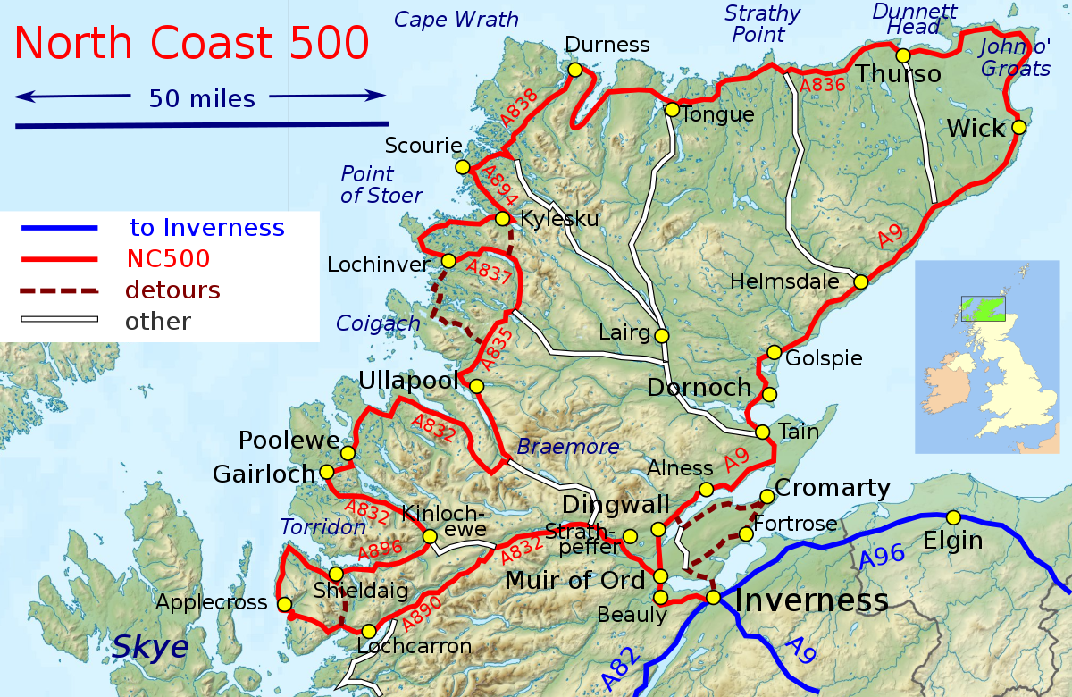 The North Coast 500 Caltec The North Coast 500 Caltec